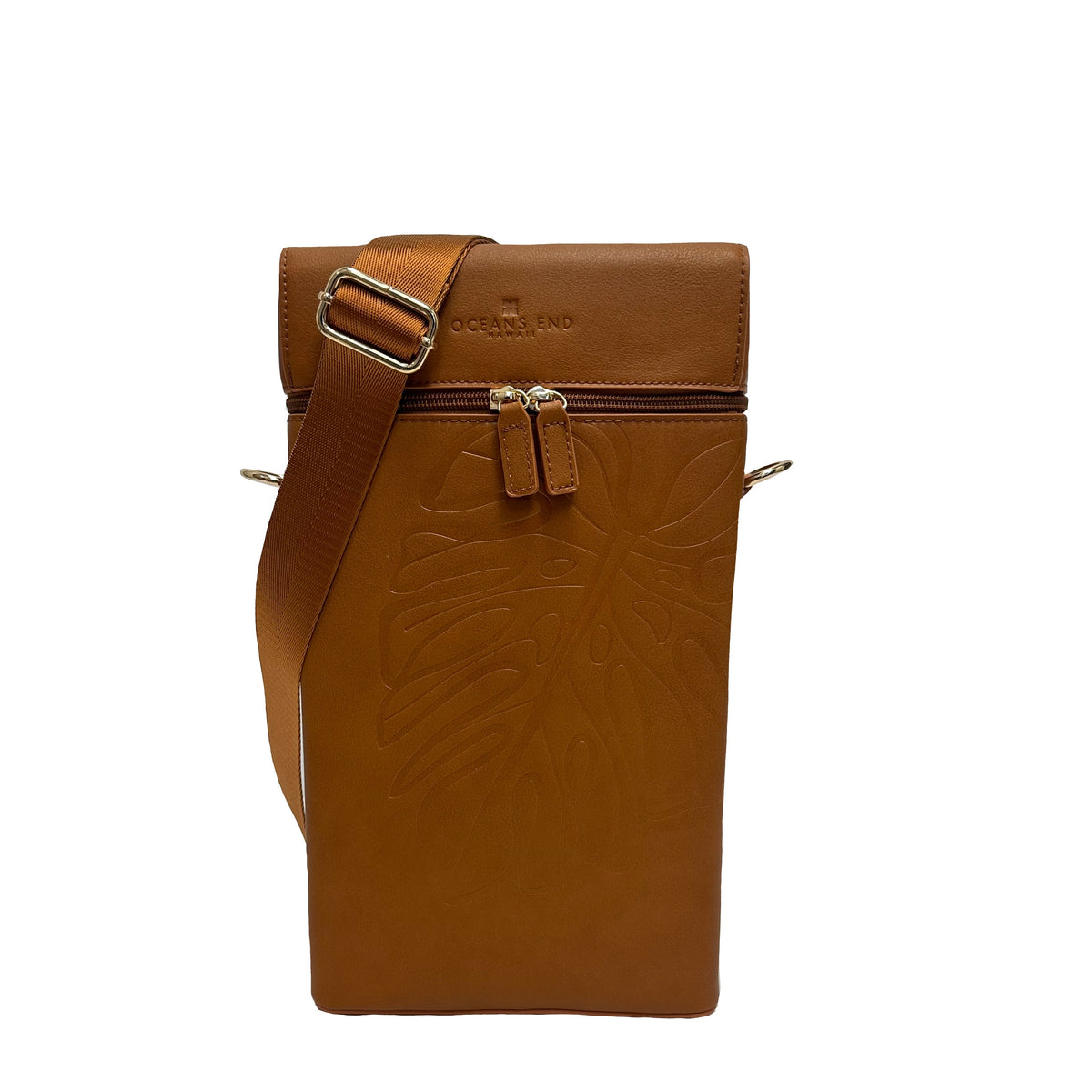 Charlie wine bag saddle – Oceans End LLC